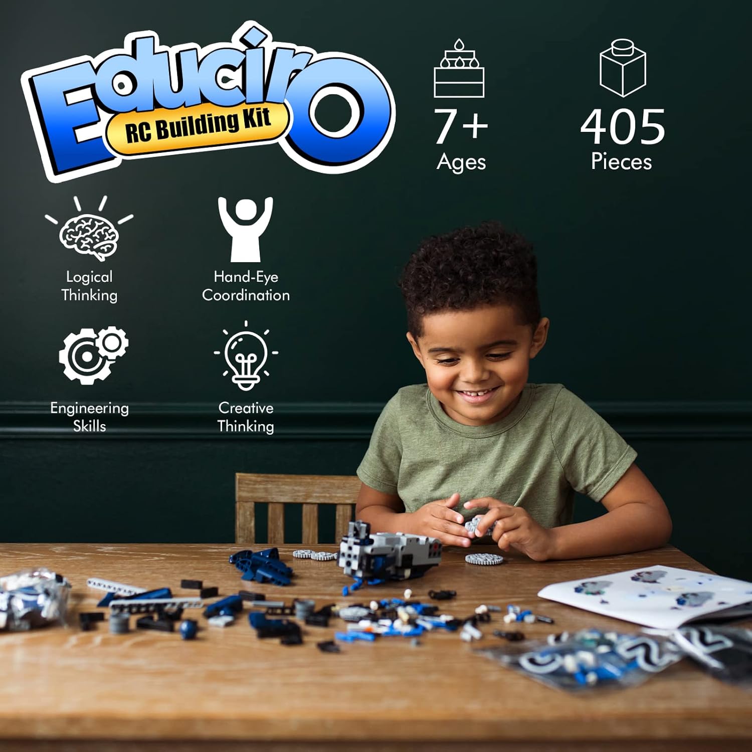 Buy Educiro Robot Building Kit Toys For 6 12 Year Old Boys Girls Stem 