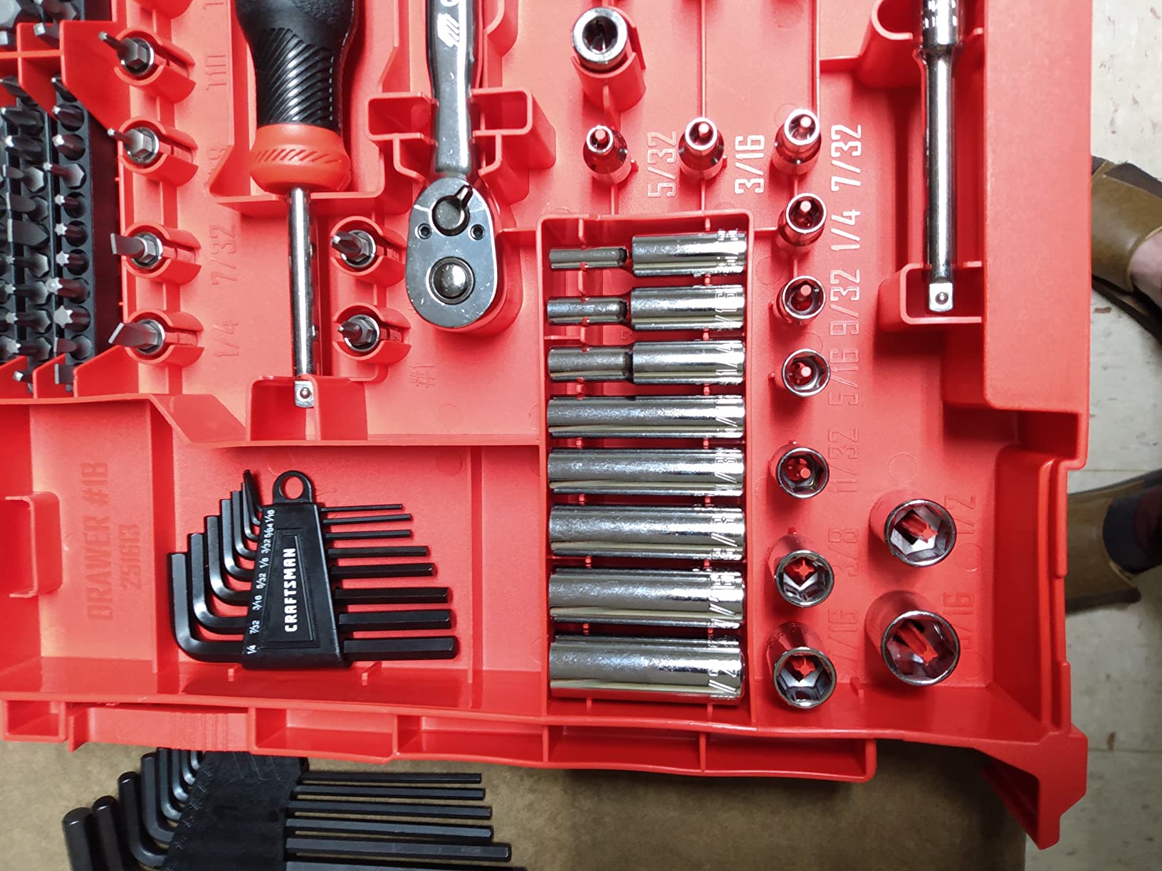 $39/mo - Finance CRAFTSMAN Socket Set, 262-Piece Mechanic Tool Set, 1/4 ...