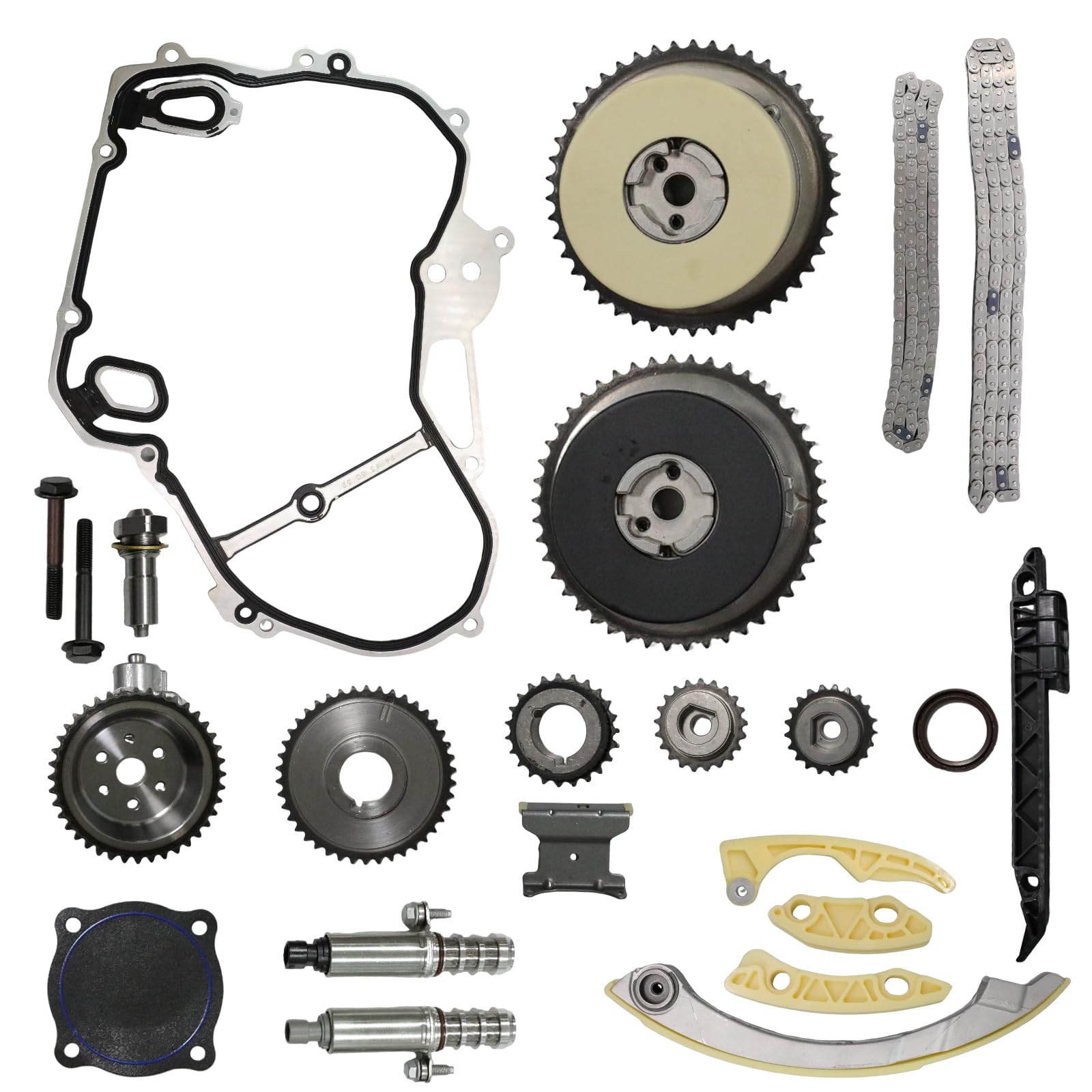 9-4201s Engine Timing Chain Kit 90537632 24424758 Timing Chain Guides ...