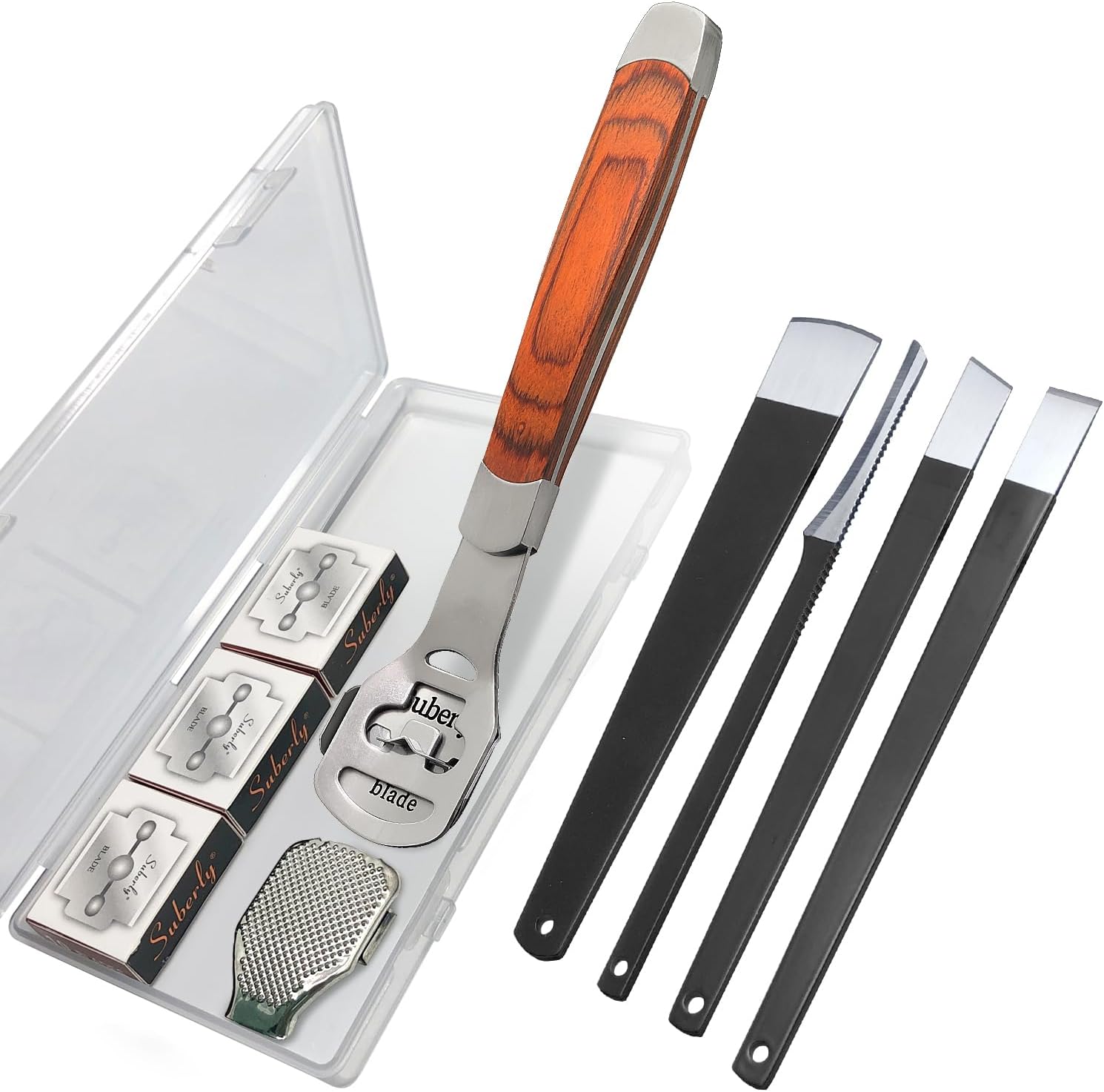 Amazon.com : 36 Pcs Callus Shaver for Feet Set, (1Stainless Foot File ...