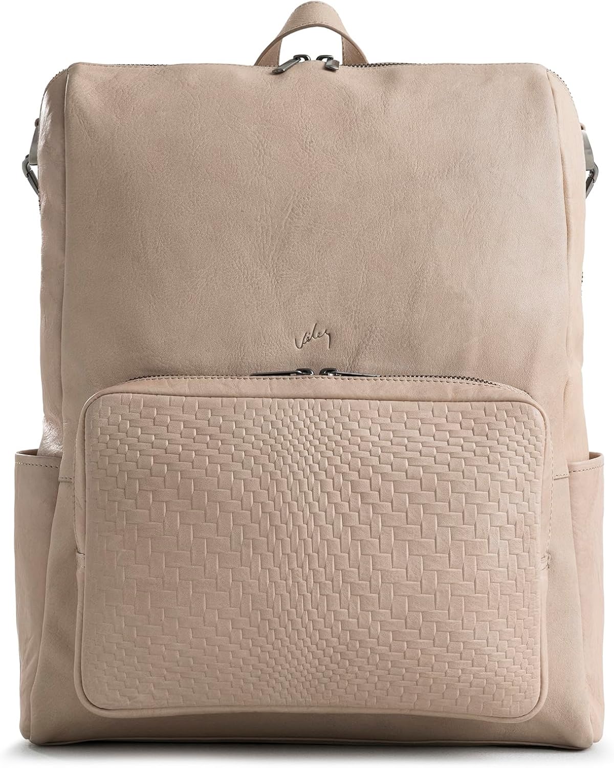 Amazon.com: VELEZ Beige Top Grain Leather Mini Backpack For Women - 11 ...