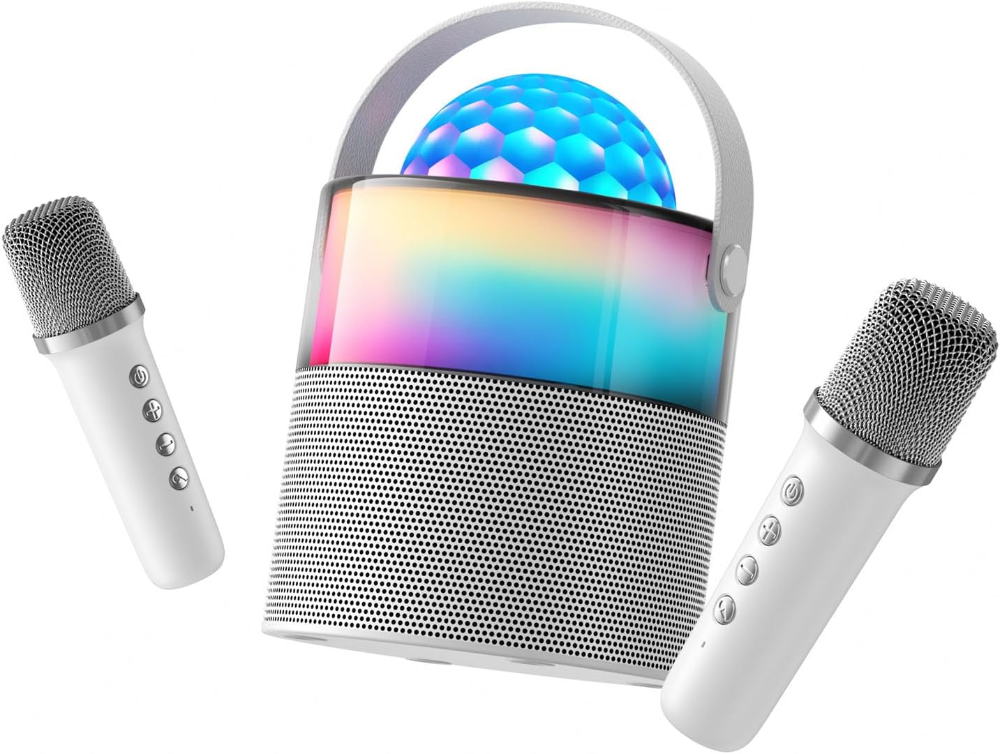 Amazon.com: MOMOHO Siren S1 Karaoke Machine, Mini Portable Bluetooth ...