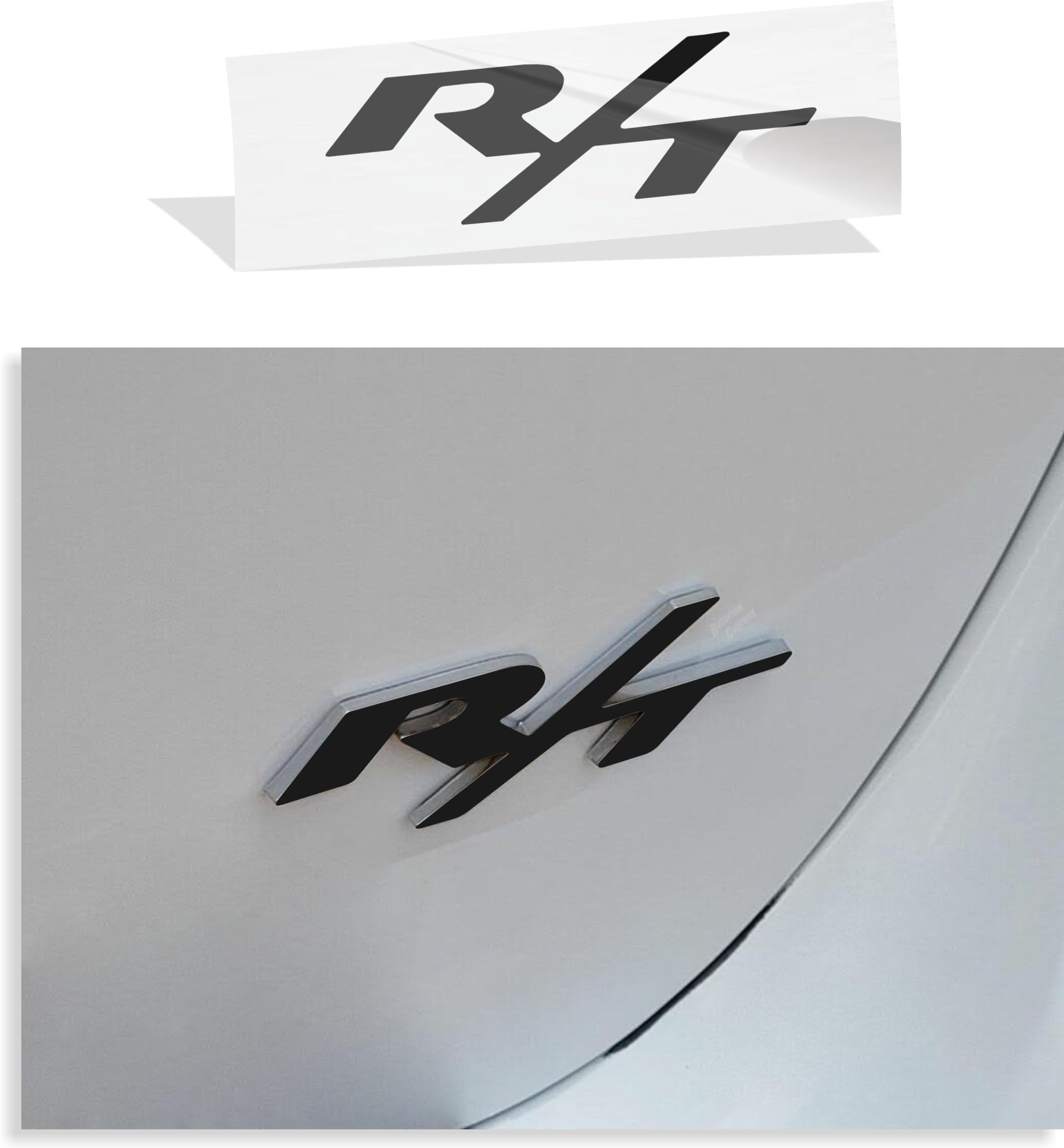 Amazon.com: Reflective Concepts R/T Emblem Overlay Decal - 2011-2023 ...