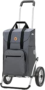 Andersen Royal Aluminium Folding Trolley with Wheels with Metal Spokes ...