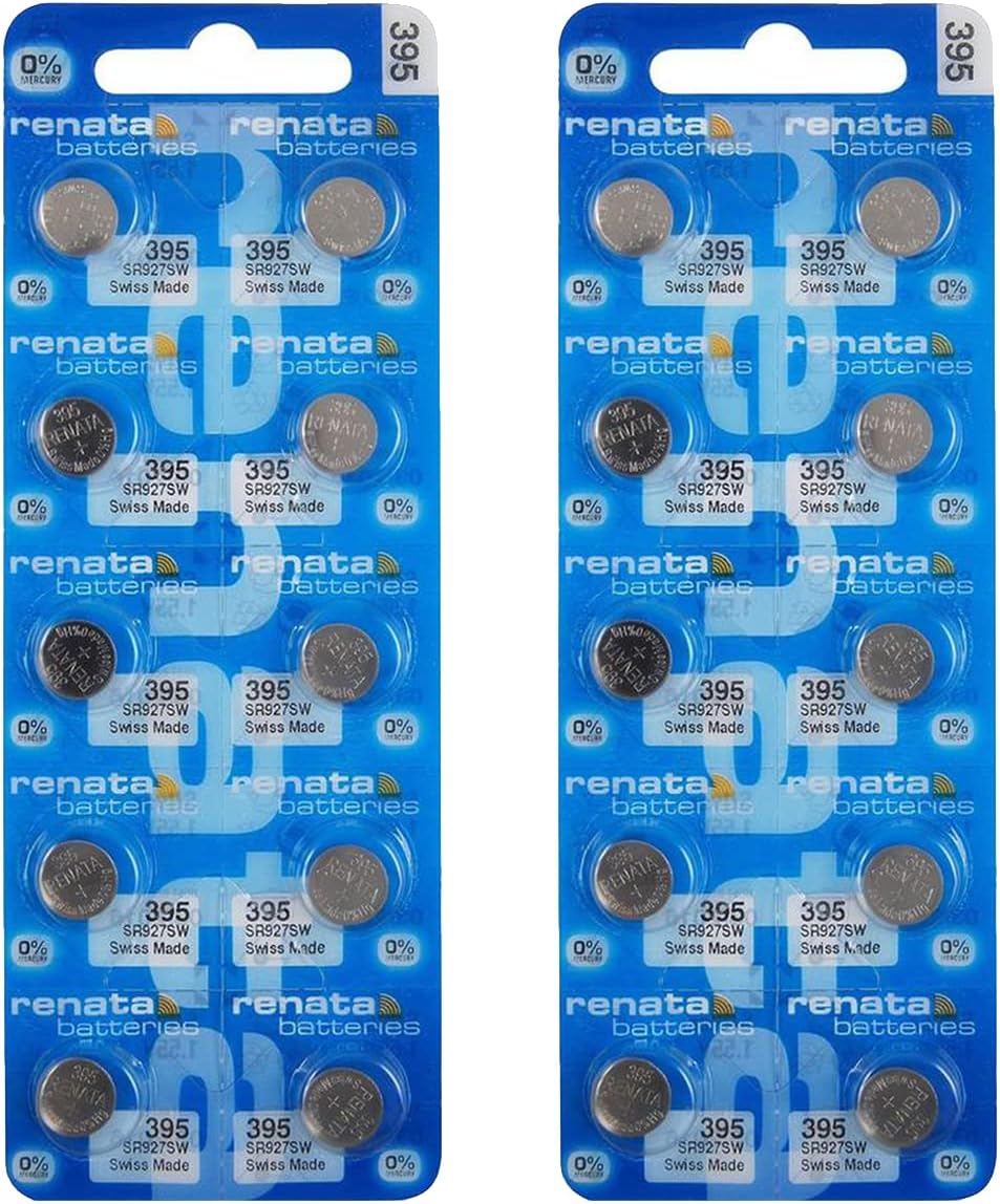 Amazon.com: Renata 321 SR616SW Batteries - 1.55V Silver Oxide 321 Watch ...