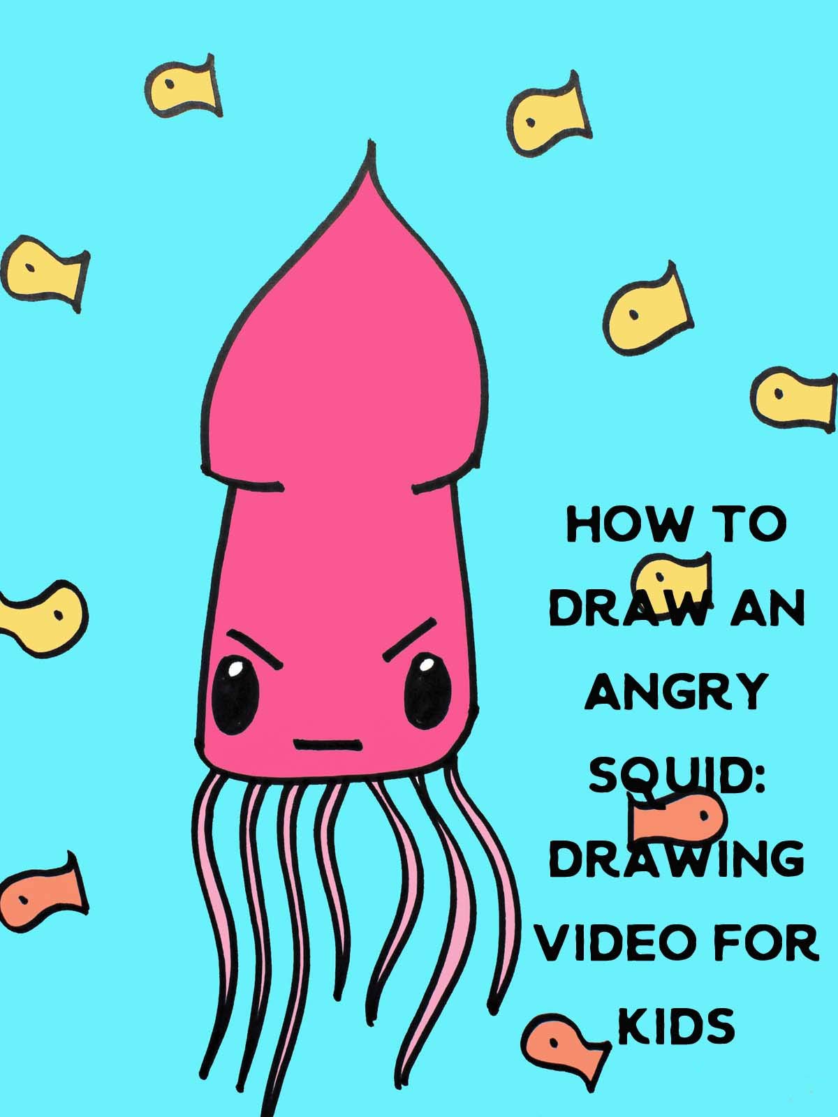 Buy How to Draw an Angry Squid: Drawing Video for Kids Online at ...