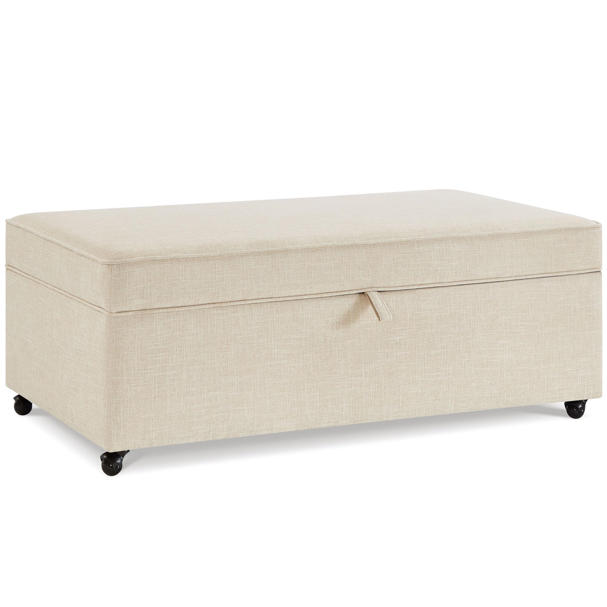 Amazon.com: Modern Large Comfort Sofa Ottoman with Storage, Modular ...