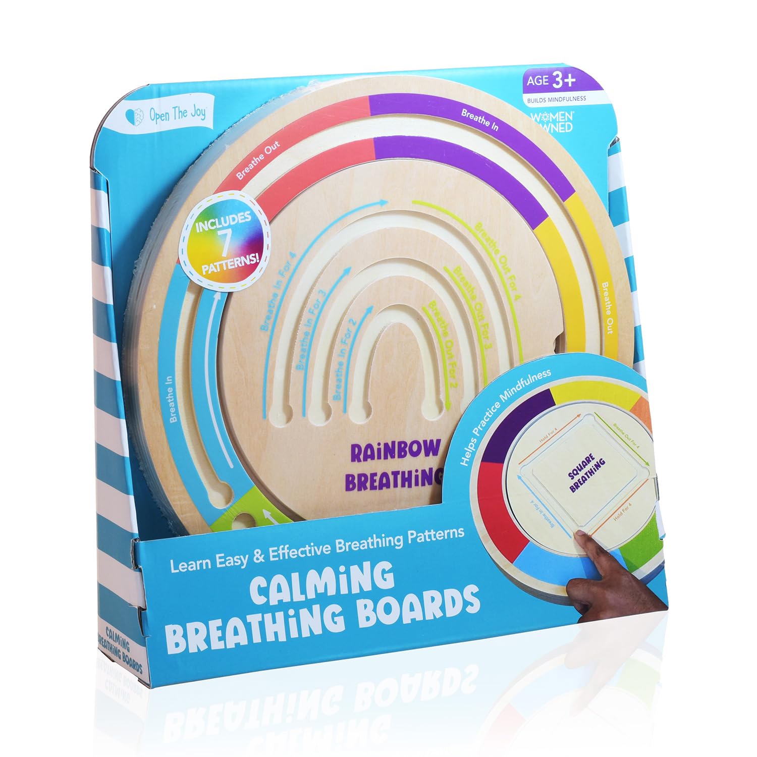 Amazon.com: Open The Joy - Calming Breathing Boards for Kids and Adults ...