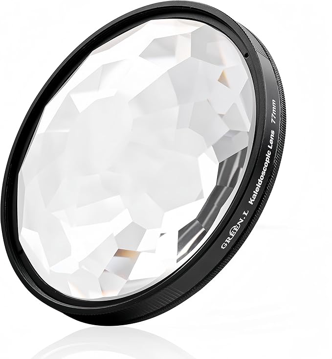 Amazon.com : GREEN.L 67mm Kaleidoscope Prism Lens Filter Photography ...