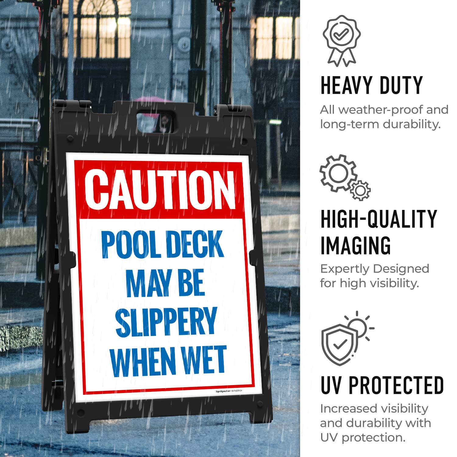 Wet Deck Sign