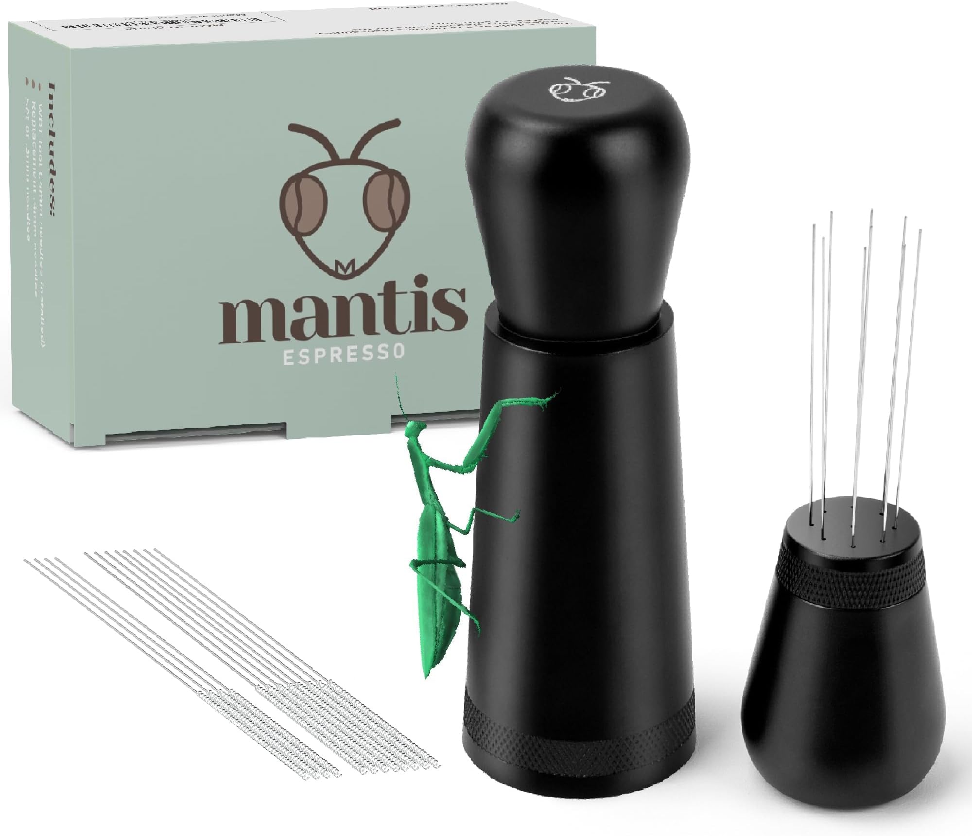 Amazon.com: Mantis WDT Tool Espresso - 9 Needle Distribution Tool with ...