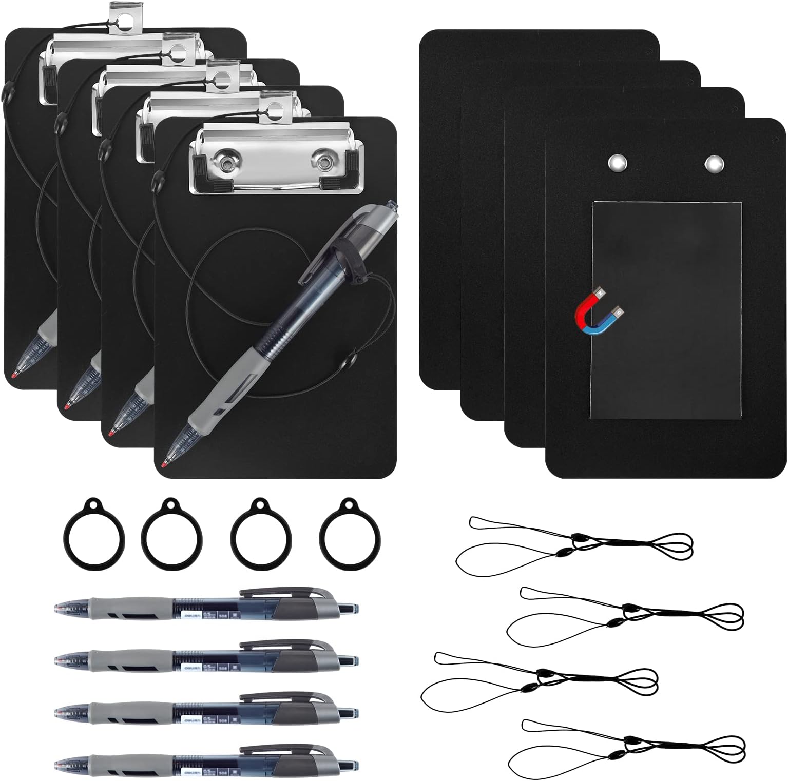 Amazon.com : Clipco Mini Clipboard with Magnetic Back includes Paper ...