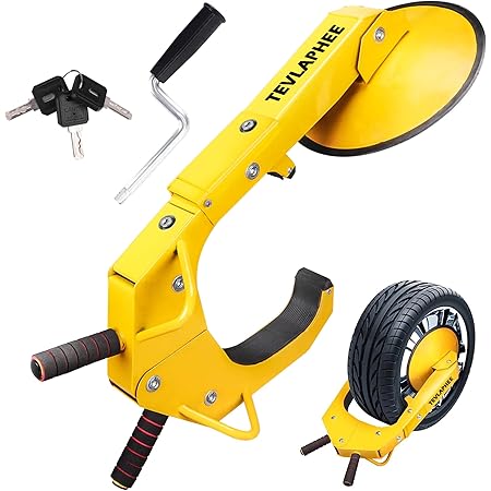 Amazon.com: The Stop Shop Trailer Wheel Lock - J-Lock Style : Automotive