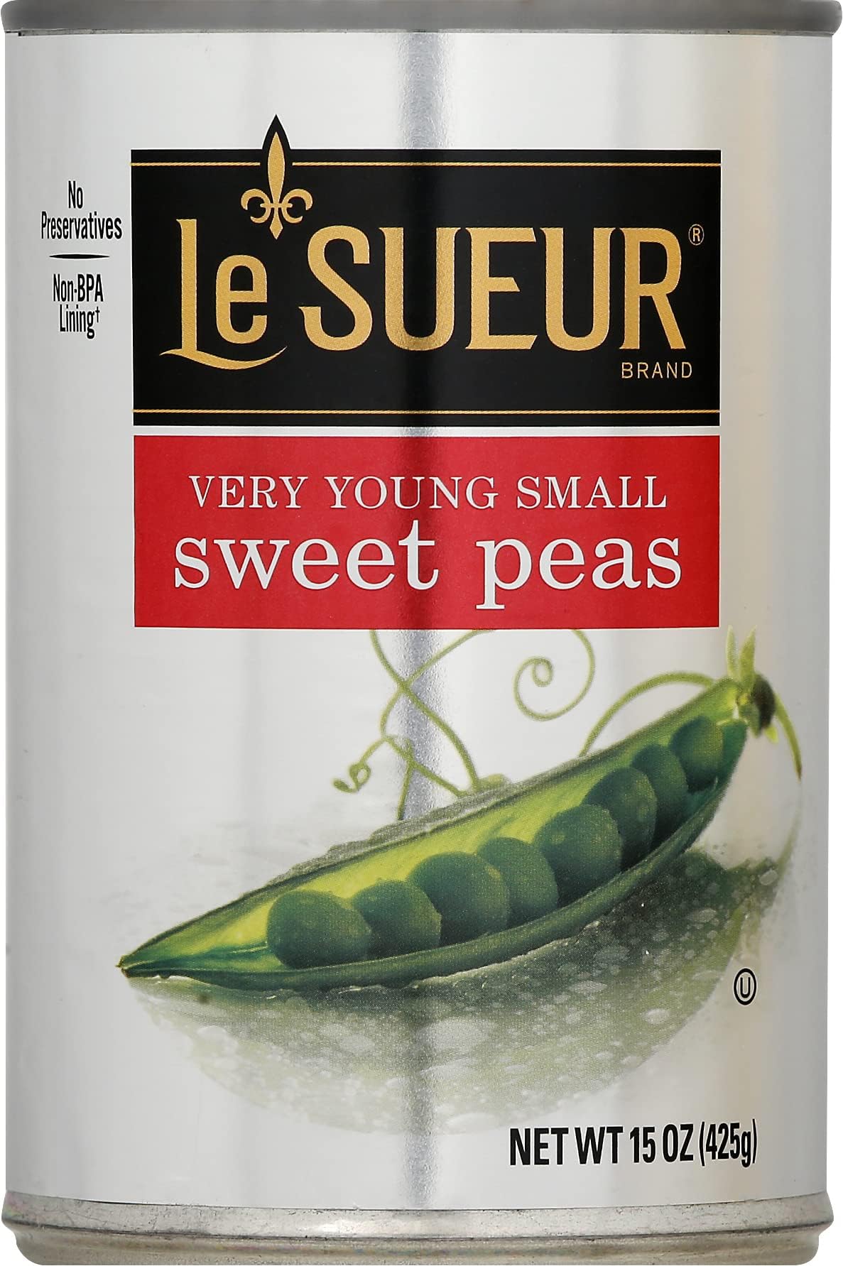 Amazon.com : Le Sueur Very Young Small Sweet Peas 8.5 Ounce (Pack of 6 ...
