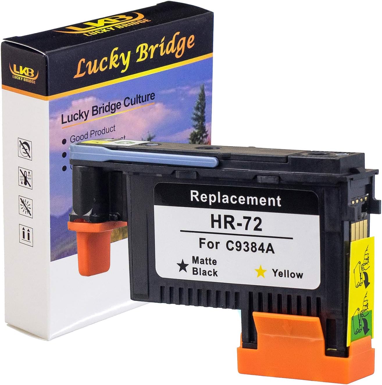 Amazon.com: LKB Remanufactured HP72 Printhead C9384A with New Updated ...