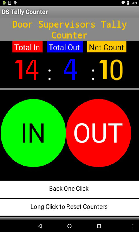 Tally Counter for Door Supervisor Bouncer Clicker - App on Amazon Appstore