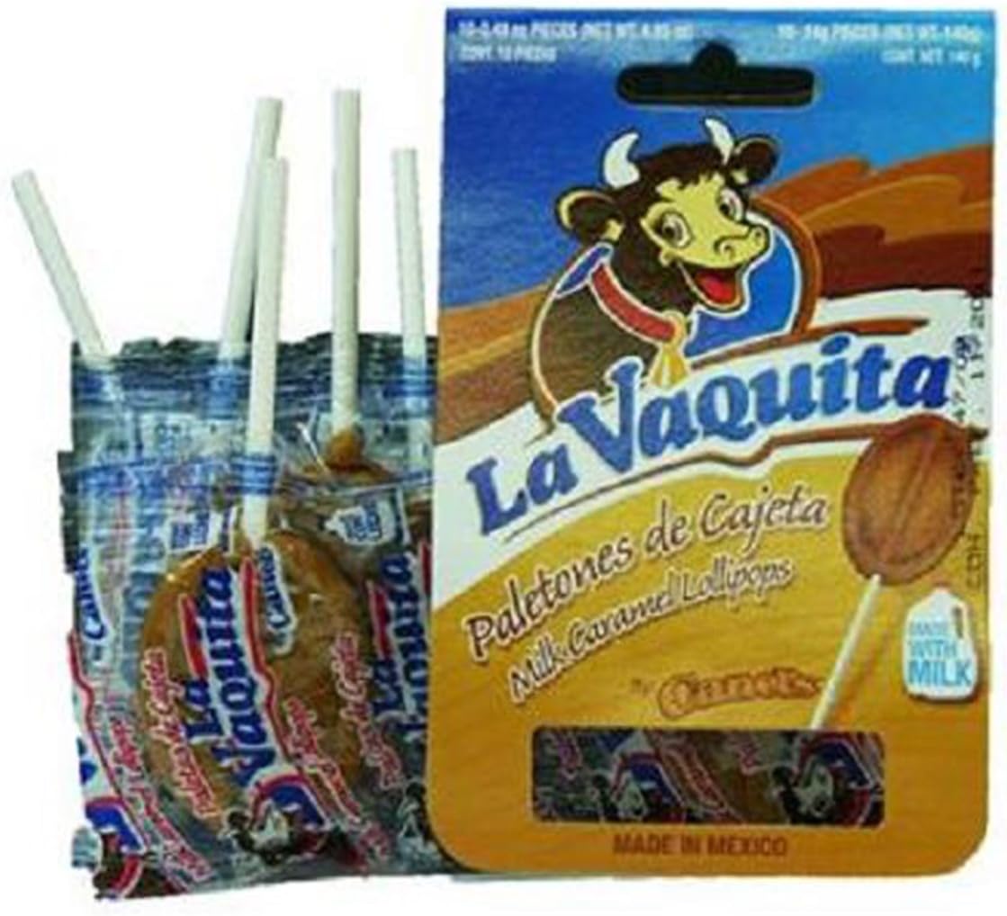 Amazon.com : Coronado Goat Milk Lollipops 10 Count : Suckers And ...