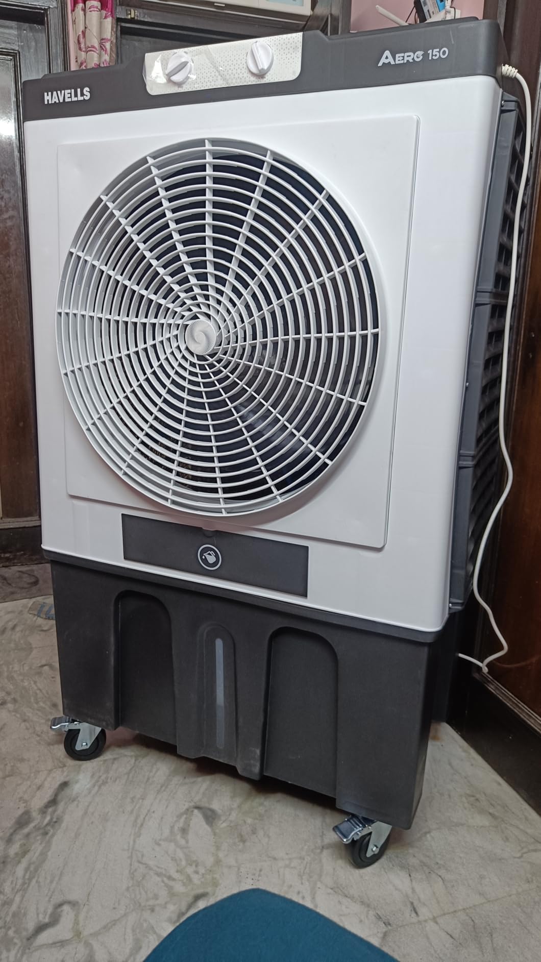 Havells Aero 150 L Premium Commercial Air Cooler| 22" Metal Blade Fan ...