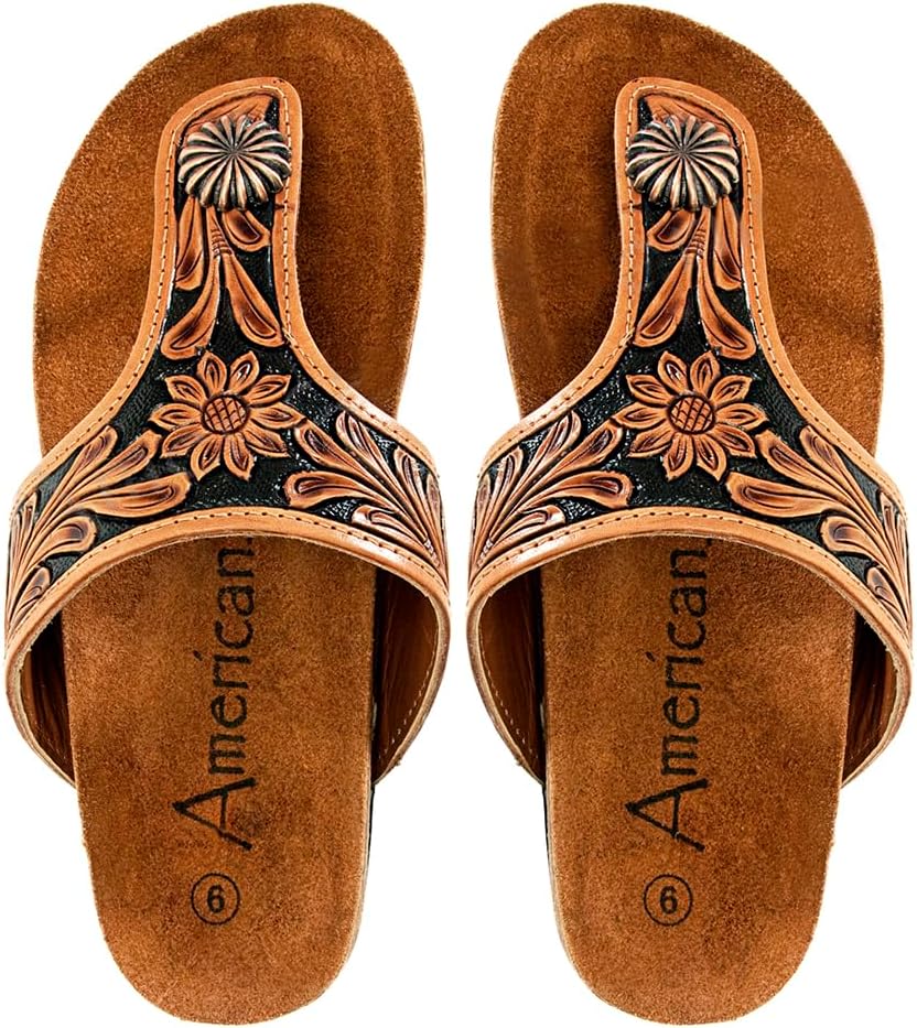 Amazon.com | American Darling Hand Tooled, Carved Genuine Leather ...