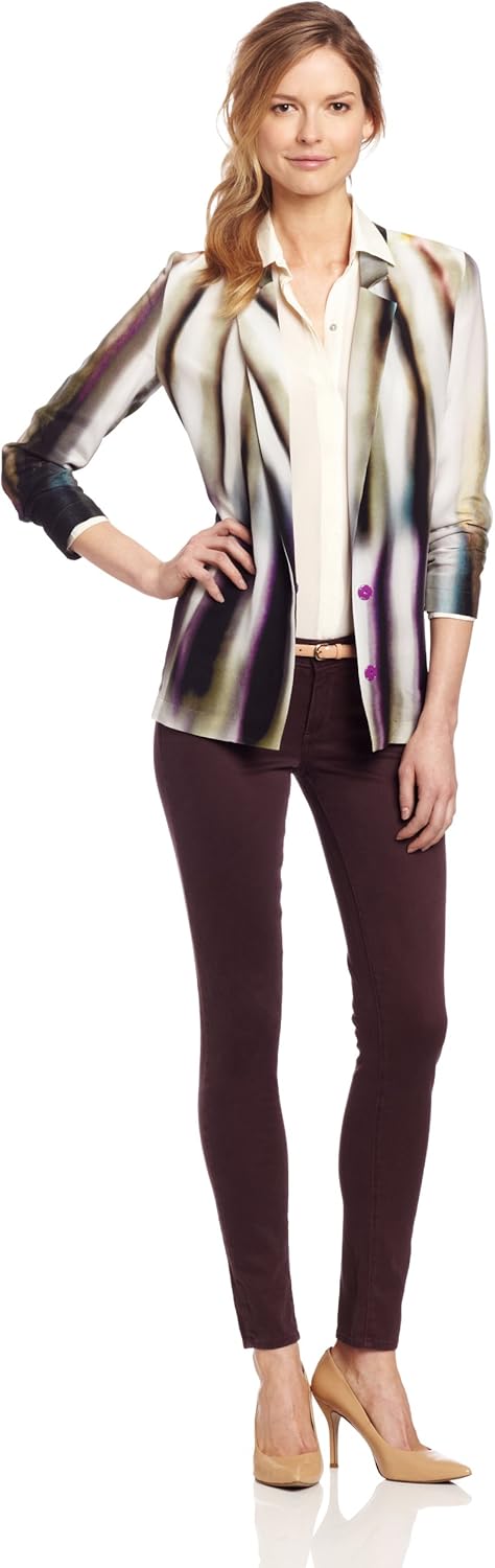 Escada Sport Women's Bayo Woven Jacket, Multi Colored, 4 US/34 EU at ...