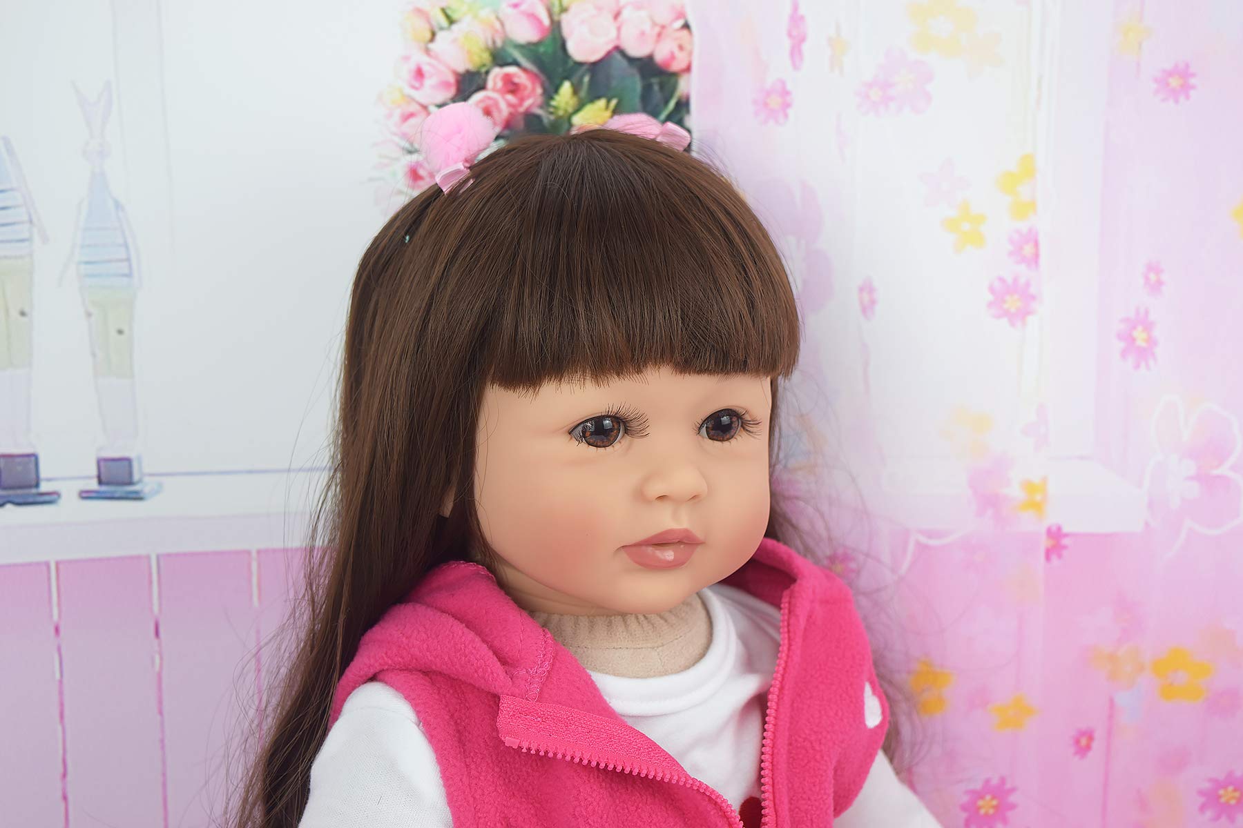 Lovely Reborn Baby Girl Doll Toddler Realistic Looking Lifelike Baby ...