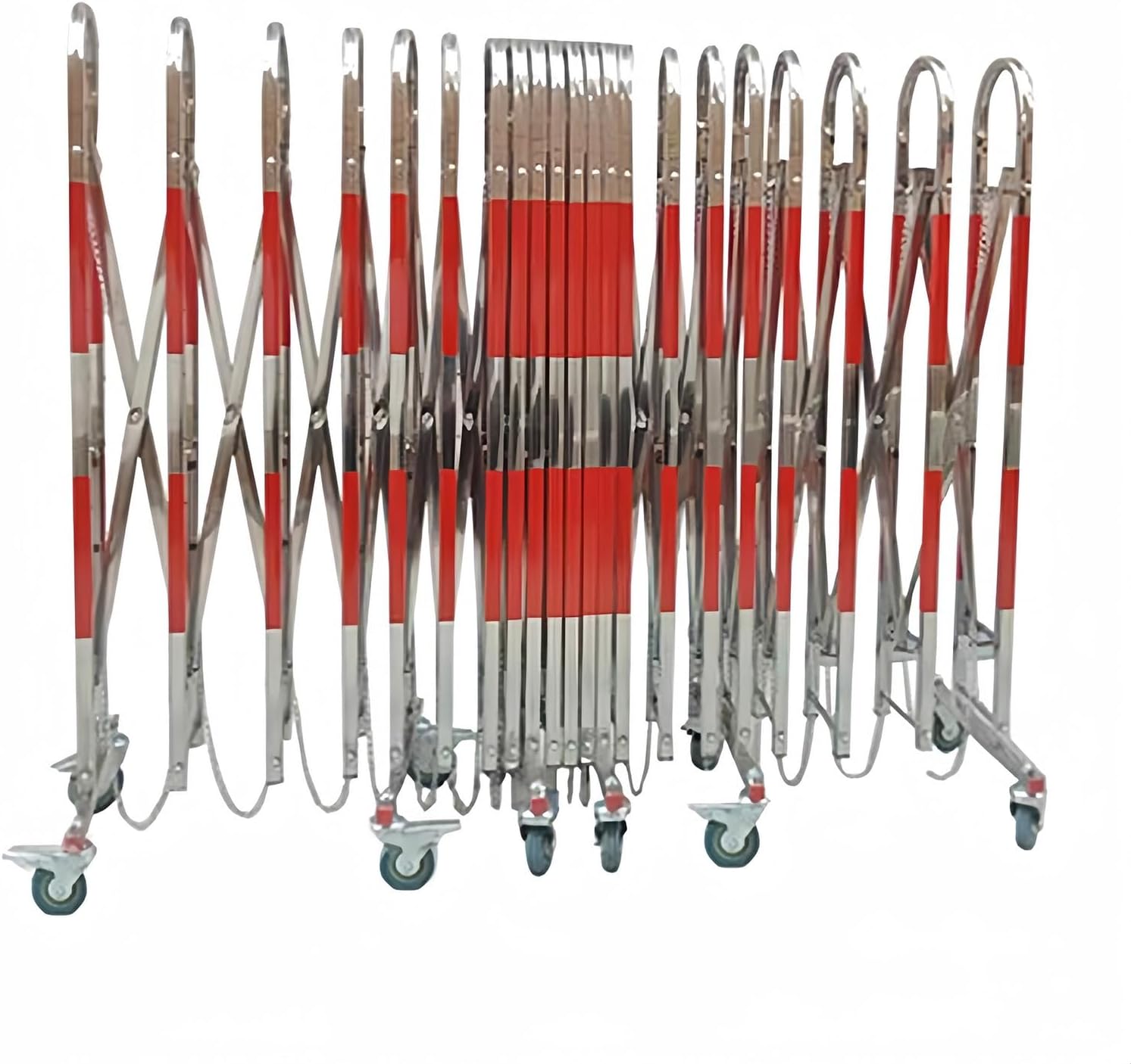 Amazon.com: WHDEBPRD Expandable Barricade, Folding Stainless Steel ...