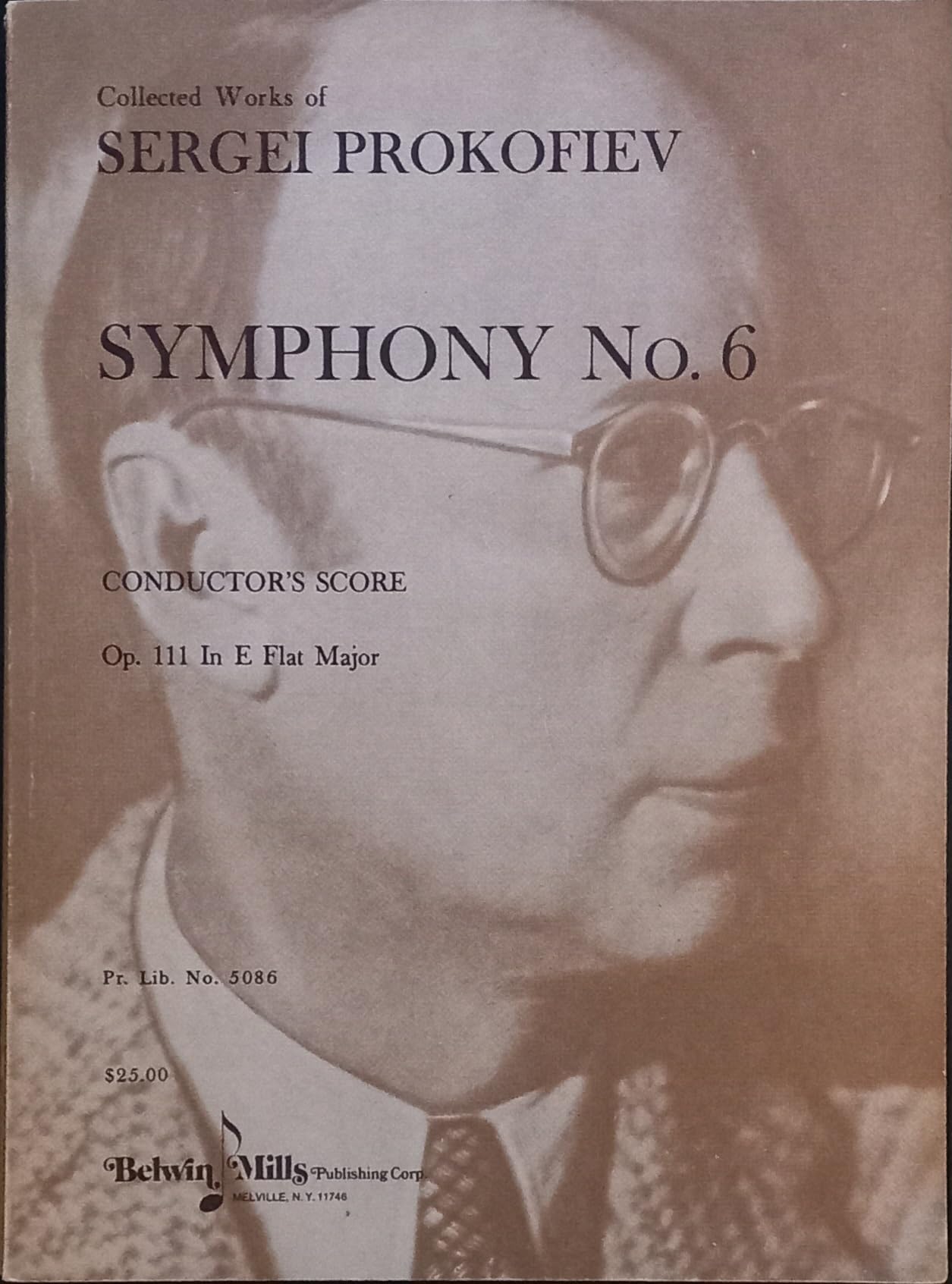 Symphony No. 6. Score. Op. 111. Pocket score : Prokofiev Sergei: Amazon ...
