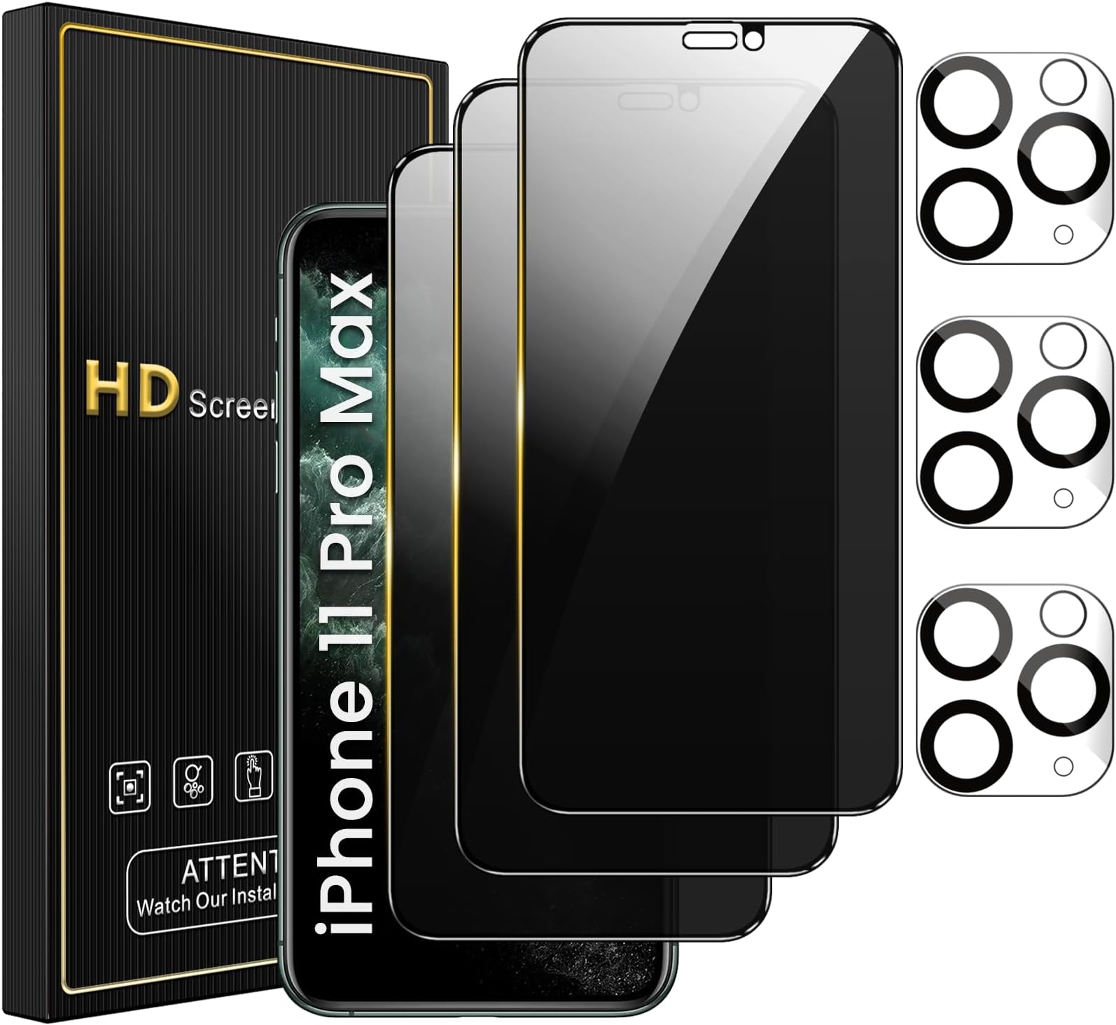 Amazon.com: LucBuy Camera Lens Protector for iPhone X/XS/XS MAX Convert ...