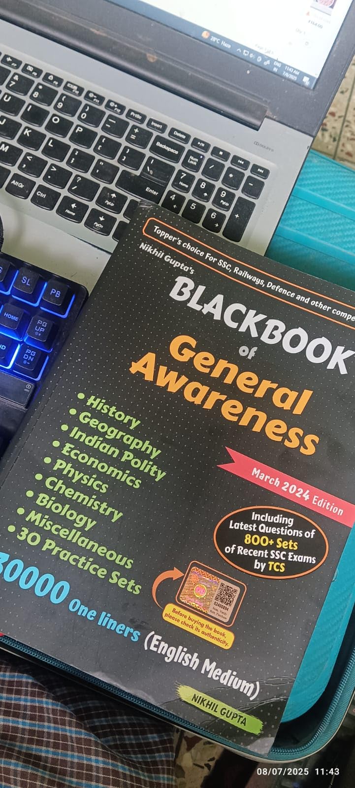 Blackbook of General Awareness