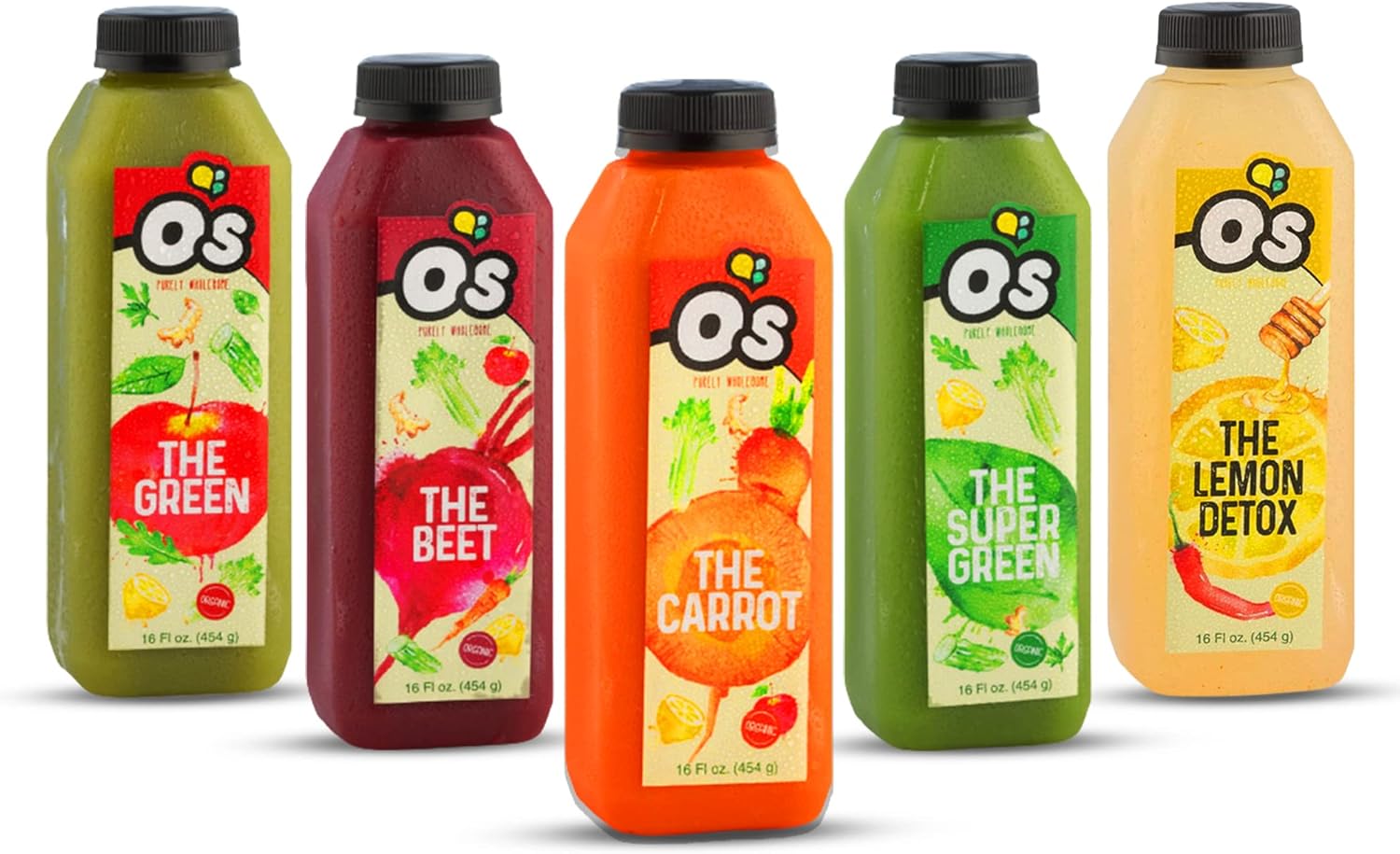 Amazon.com : O's Natural 1-Day Healthy Detox Juice Cleanse - Weight ...