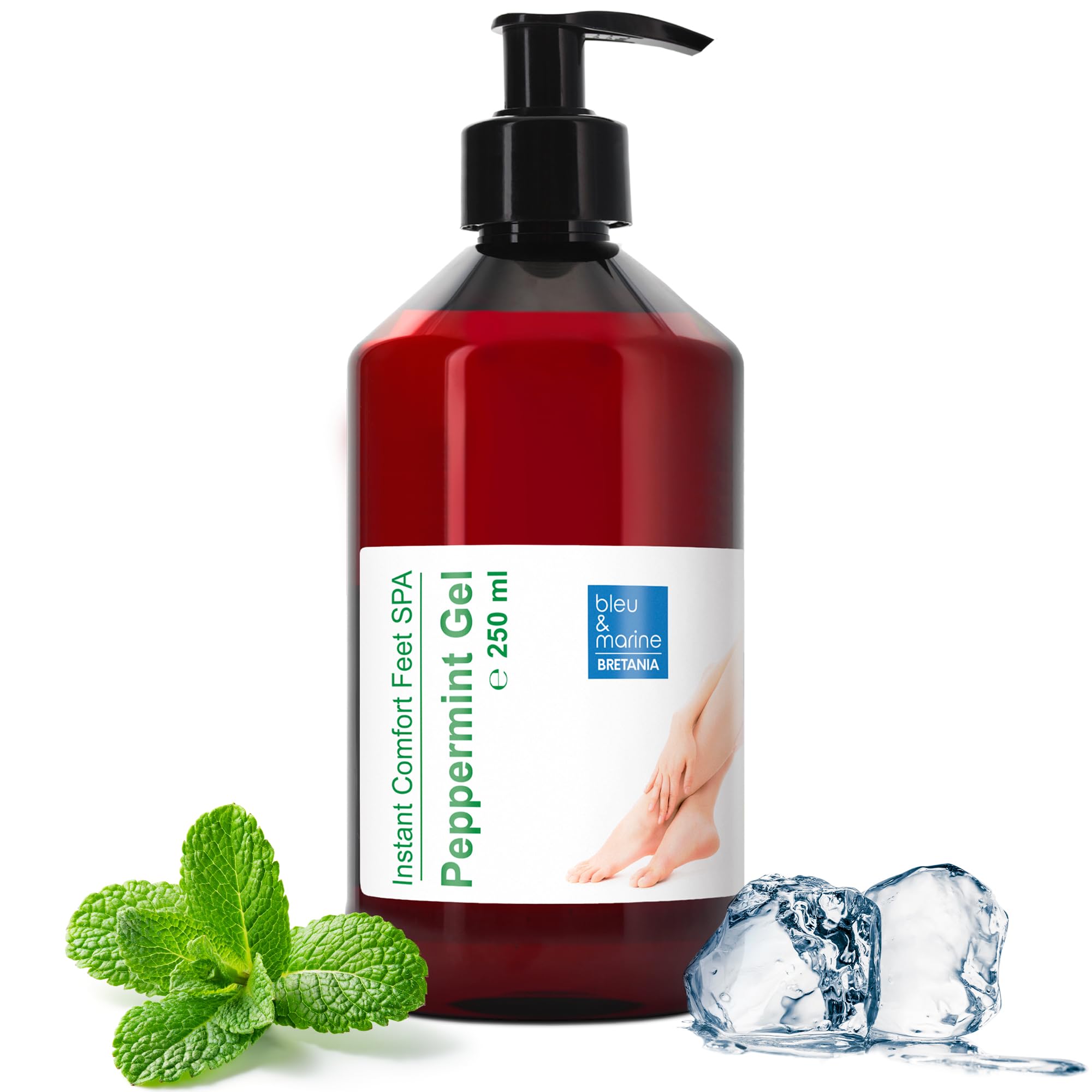 Peppermint Foot Lotion Cooling Gel For Heavy Legs Tired Legs ...