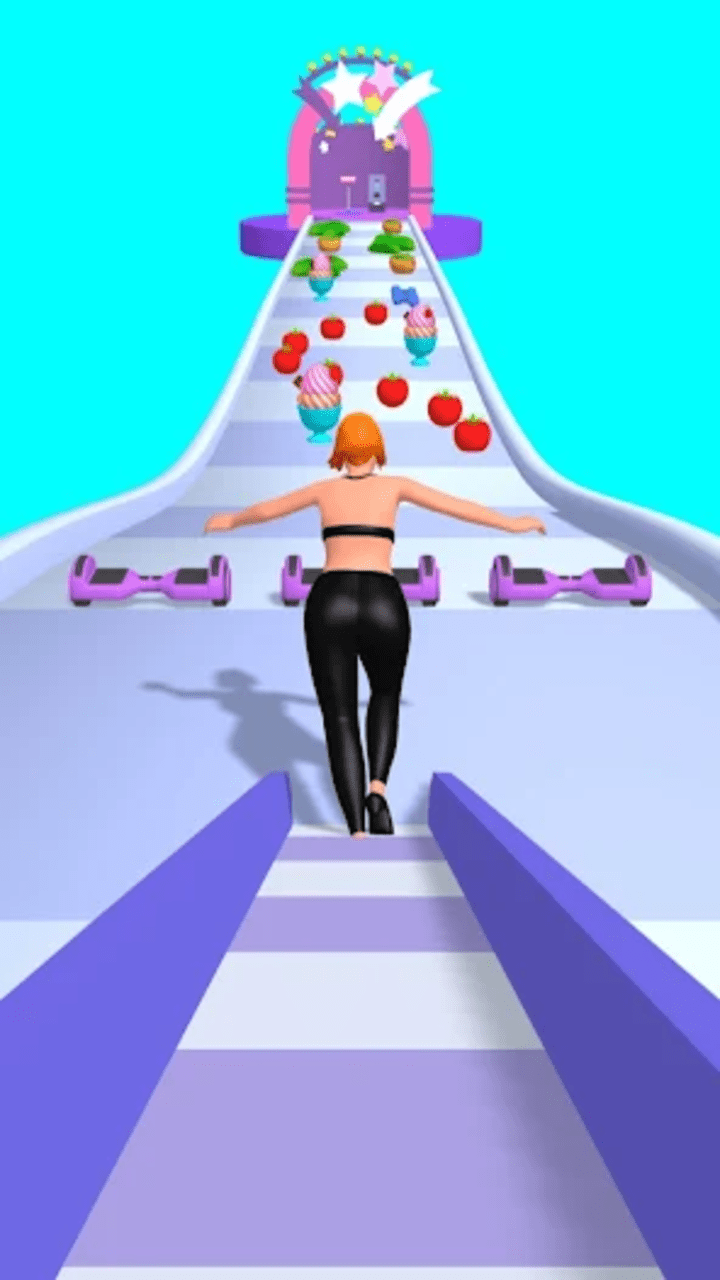 Twerk Body Race Big Butts Girl Running games - Fat 2 fit body Weight ...