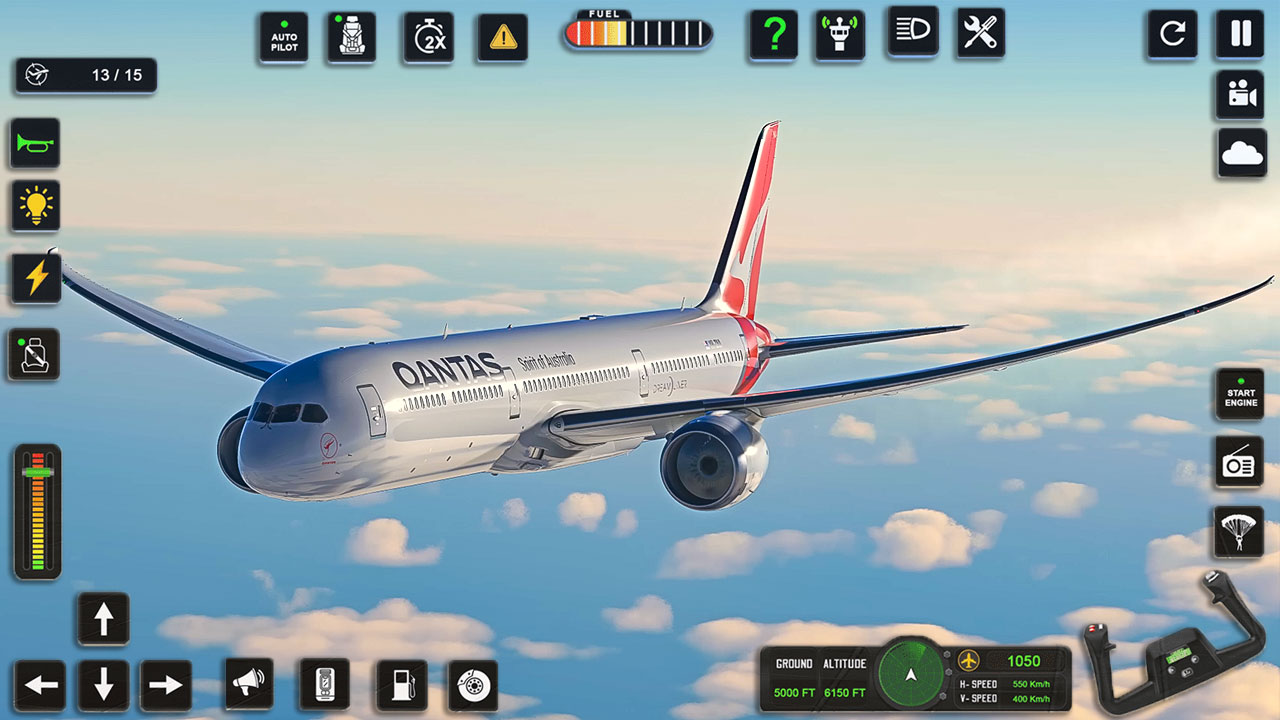 Airplane Simulator City Flight Pilot Game 2023: Fly in High Air Jet ...