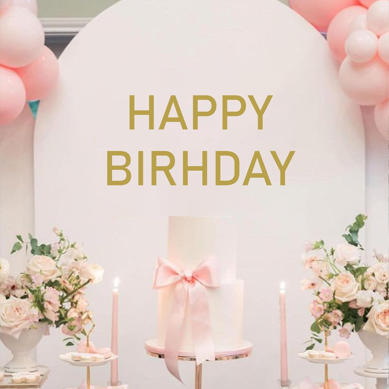 Amazon.com: MUWEOL Happy Birthday Party Decal - Happy Birthday Decal ...