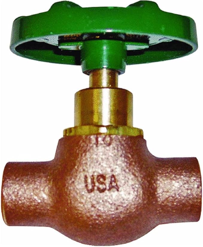 Arrowhead 802swbcld Copper Straight Stop And Wast, 1/2" - Household ...