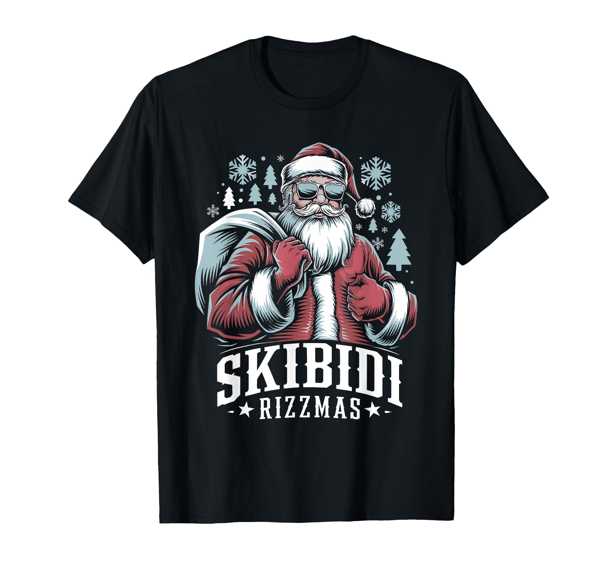 Amazon.com: Skibidi Rizzmas Cool Santa Funny Christmas Rizz Rizzler ...