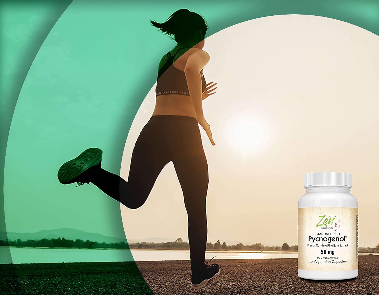 Zen Supplements Pycnogenol 50 mg – Extracto de corteza de pino marítimo ...