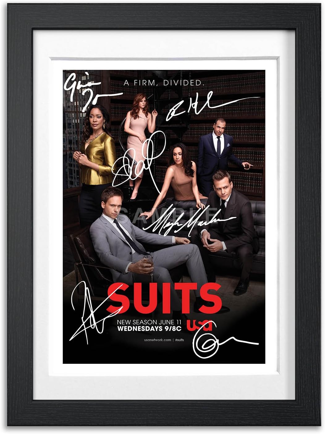 Suits Cast Signed Autograph Autographed A4 Poster Photo Print ...