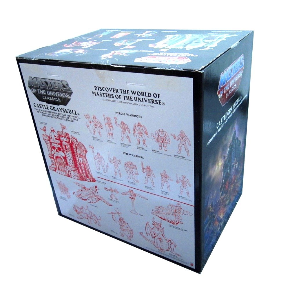 Castle Grayskull Masters of the Universe Classics playset with Map: Buy ...