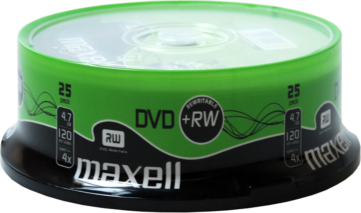 Amazon.com: DVD+RW 25 Pack Spindle 4X Speed : Electronics