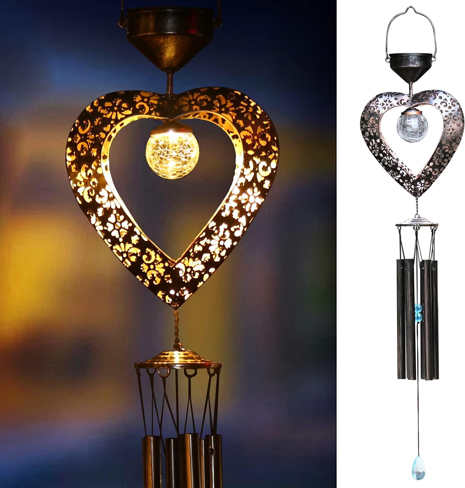 Amazon.com : Personalized Wind Chime for New Home, New House Wind Chime ...