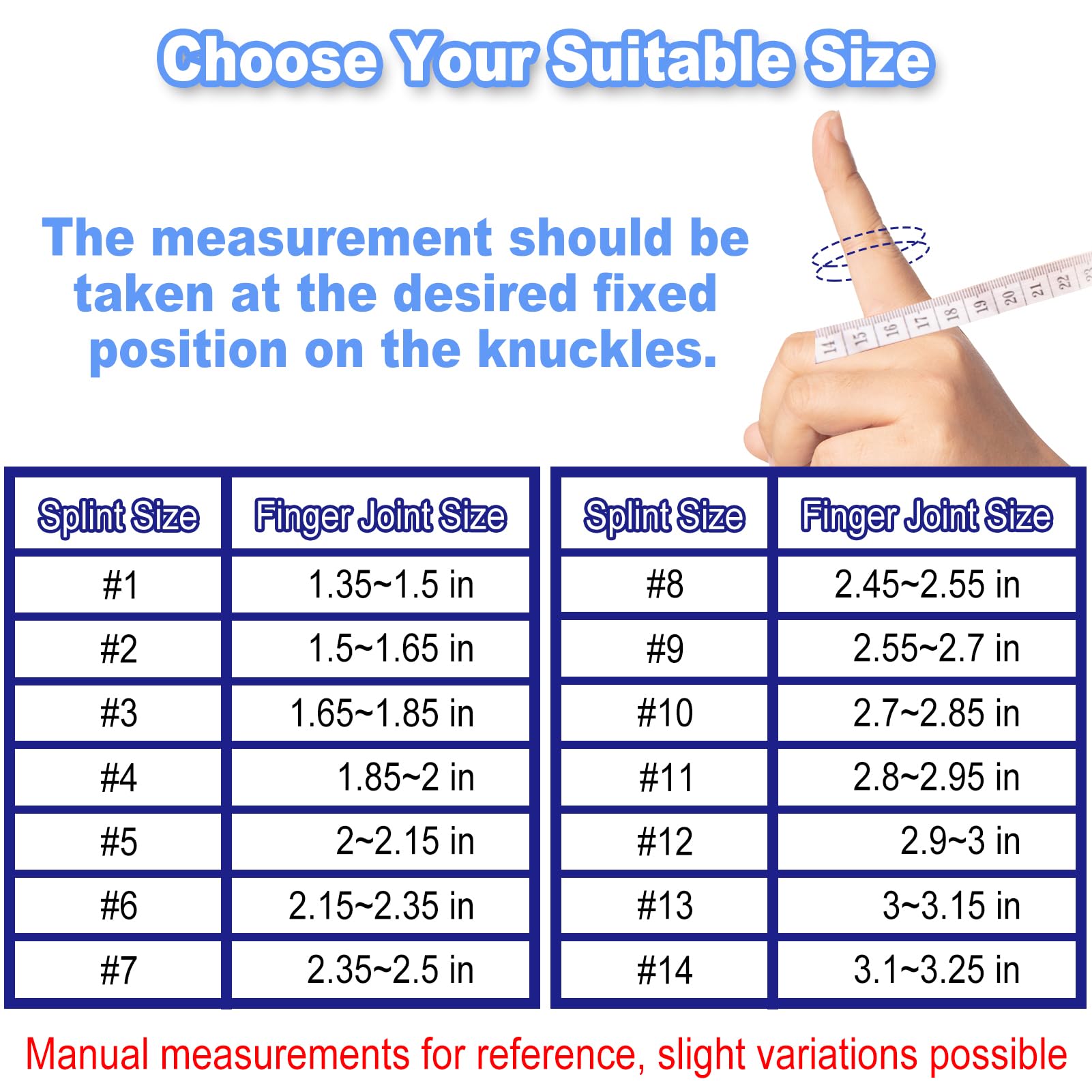 Snapklik.com : RonJea Oval Finger Splints & Size Adjuster Kit, 3 ...