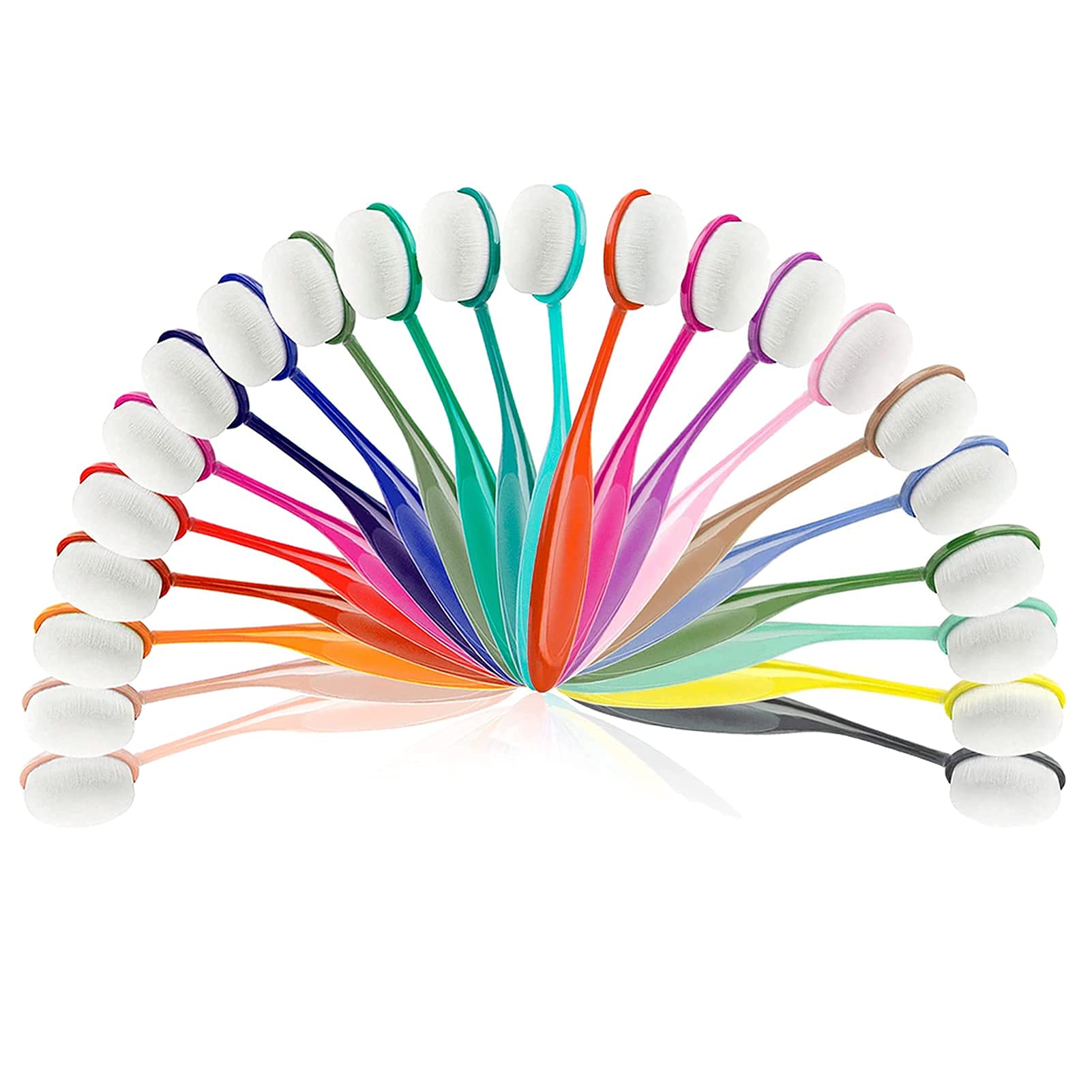 Amazon.com: YOSENG 22 Pcs Color Coded Handle Ink Blending Brushes Set ...