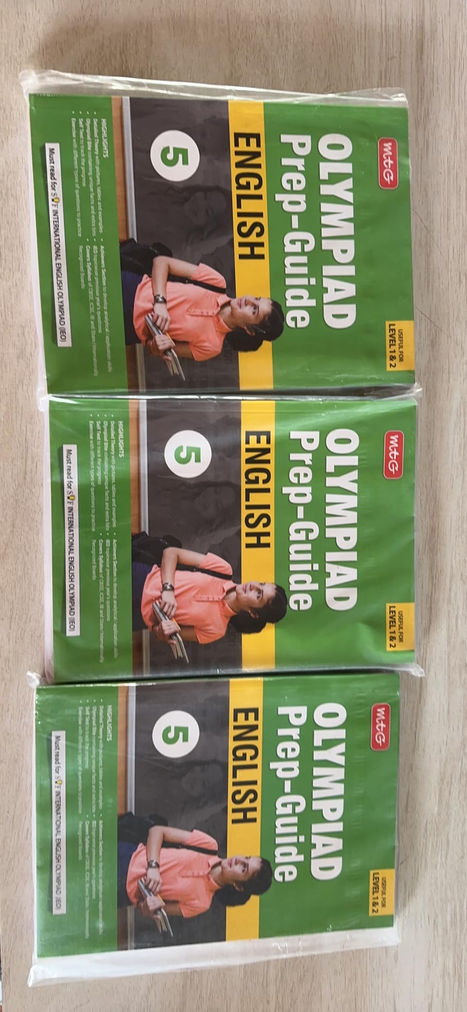 Buy MTG Olympiad Prep-Guide Class-5 Mathematics, Science & English (Set ...