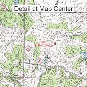 Amazon.com: USGS Topographic Quadrangle Map - Patton, Missouri (Folded ...