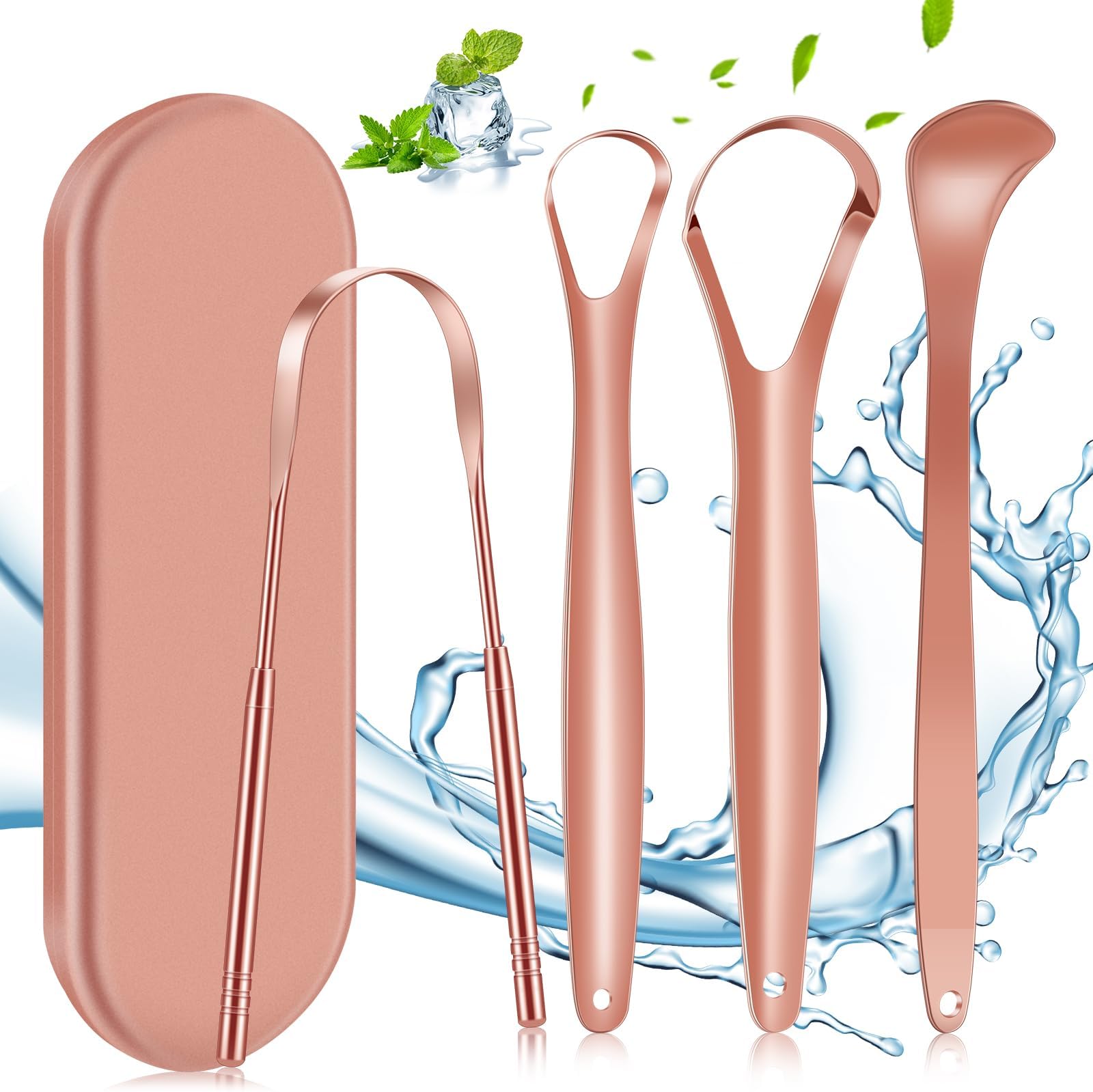 Amazon.com : Cafhelp 2-Pack Tongue Scraper, 100% Useful Surgical ...