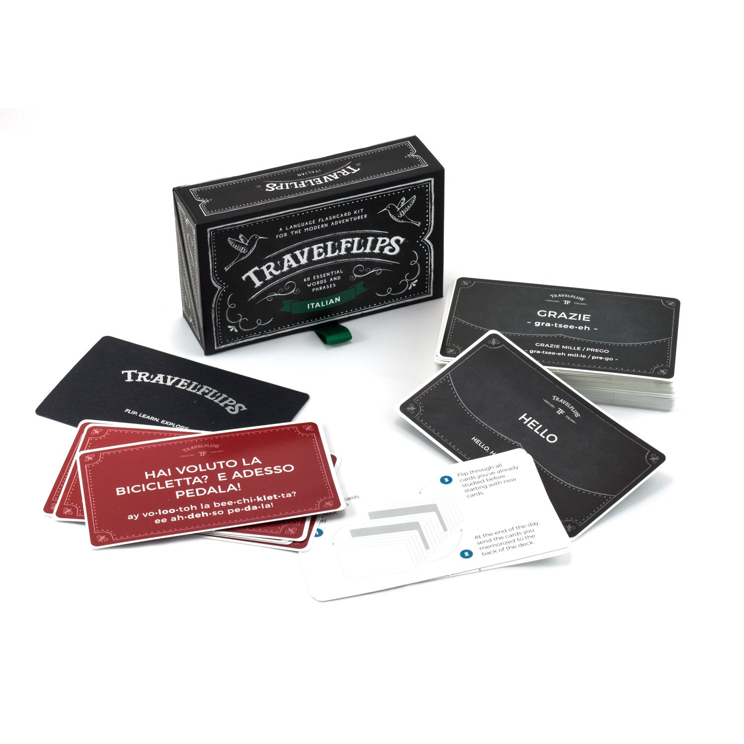 Snapklik.com : Italian Flash Cards - Learn Italian Language Vocabulary ...