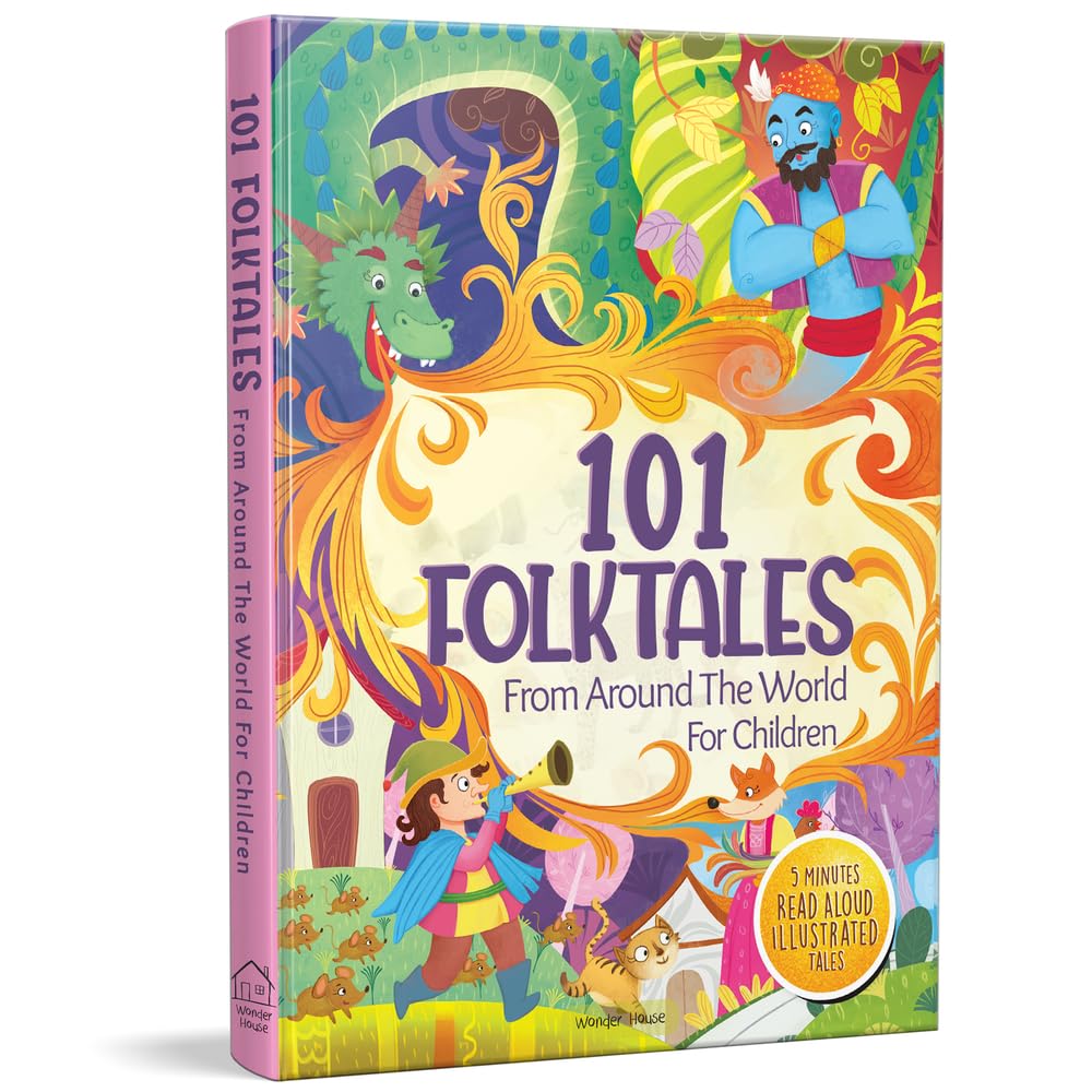 101 Folktales For Children 5 Minutes Read Aloud Illustrated Tales With ...