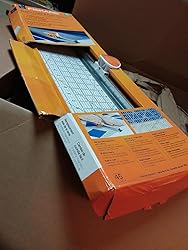 Amazon.com: Fiskars Rotary Cutter and Ruler Combo - 24"L x 6"W Fabric ...