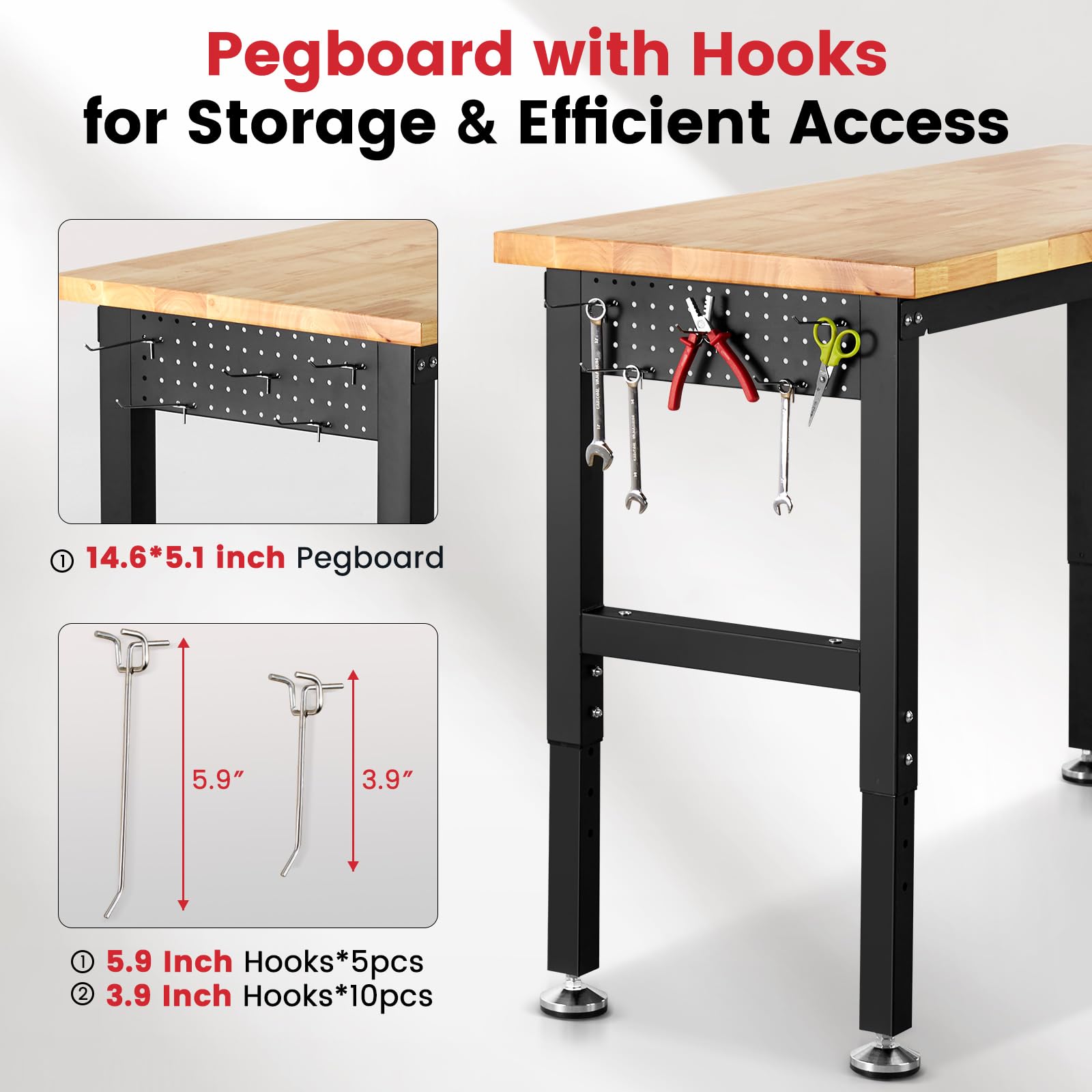 Adjustable Height Workbench Plans Woodworking